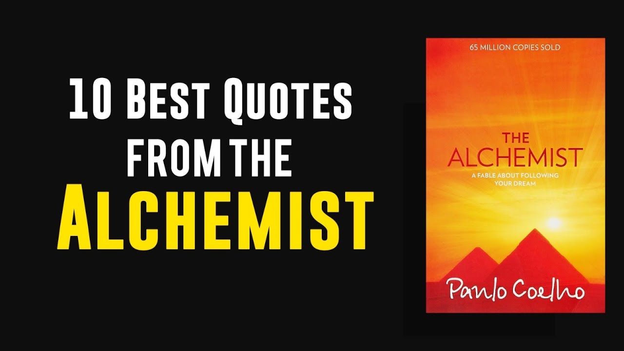 10 Best Quotes From The Alchemist | Growing Everyday - YouTube