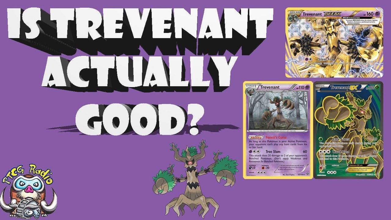 How Good was Trevenant Actually? Every Trevenant Card Ever! (Pokemon ...