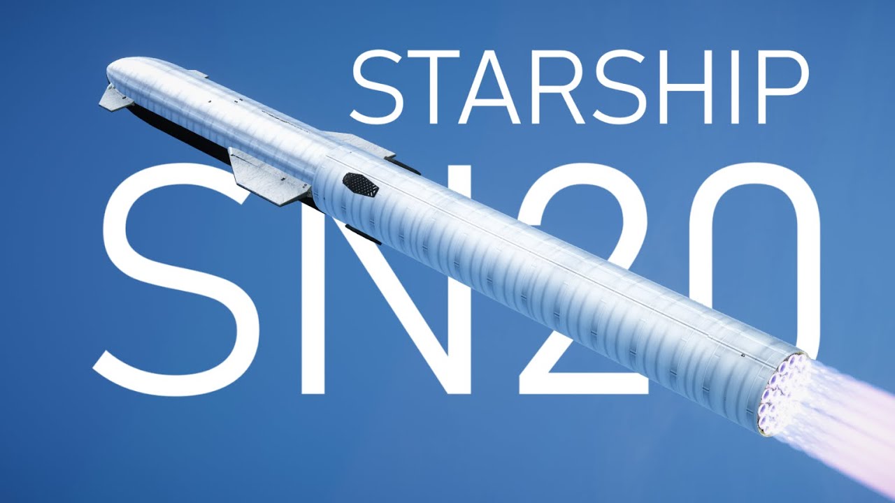 Starship SN20 Orbital Flight | KSP Cinematic - YouTube
