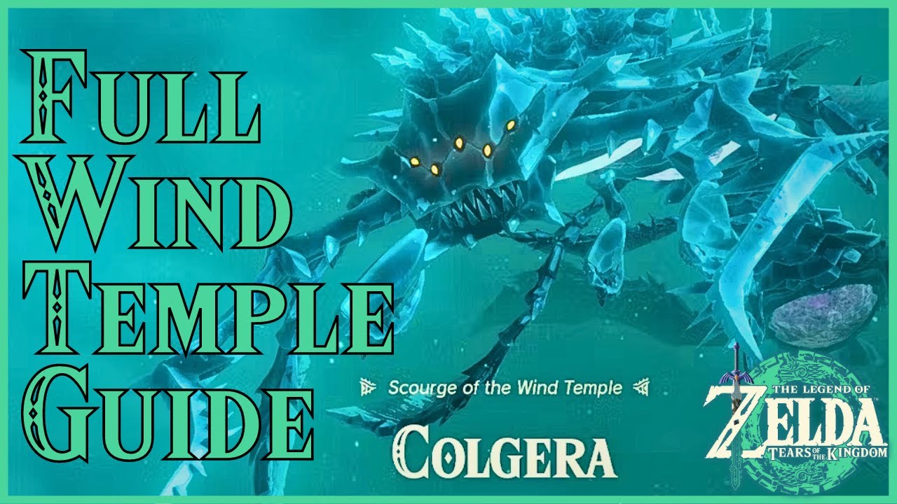 Complete Guide To The WIND TEMPLE in Legend of Zelda Tears of the ...