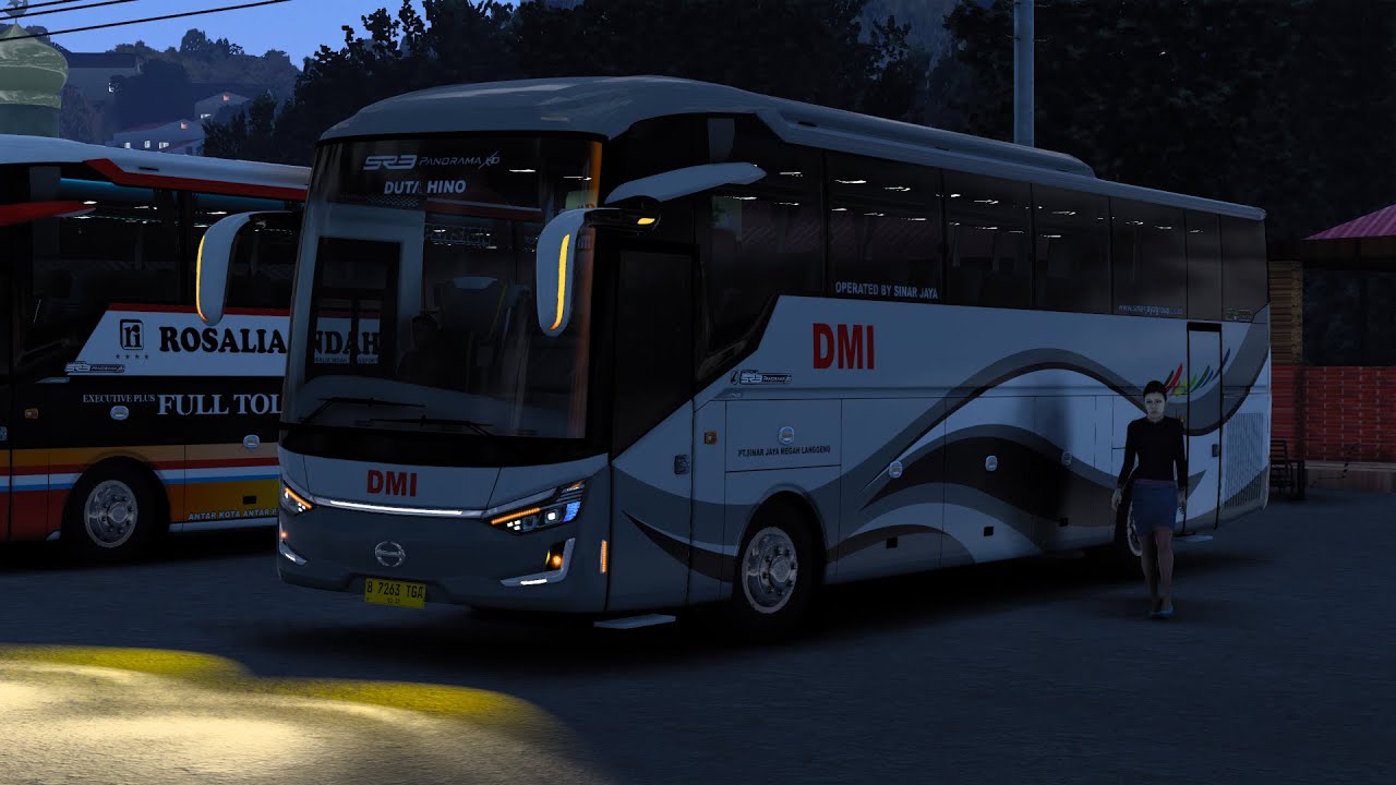 Bis DMI Laksana SR3 via Jalur Selatan - ETS 2 Indonesia - YouTube