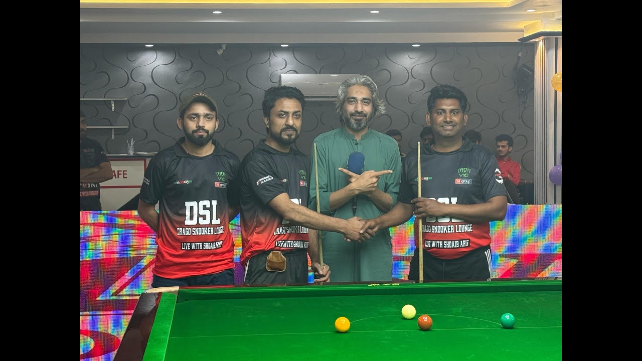 Mithu Jutt Vs Asjad Iqbal - DSL Drago Snooker Lounge - Live With Shoaib ...