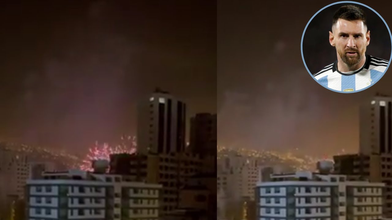Bolivia Fireworks Outside Argentina Hotel Ahead of World Cup Qualifiers ...