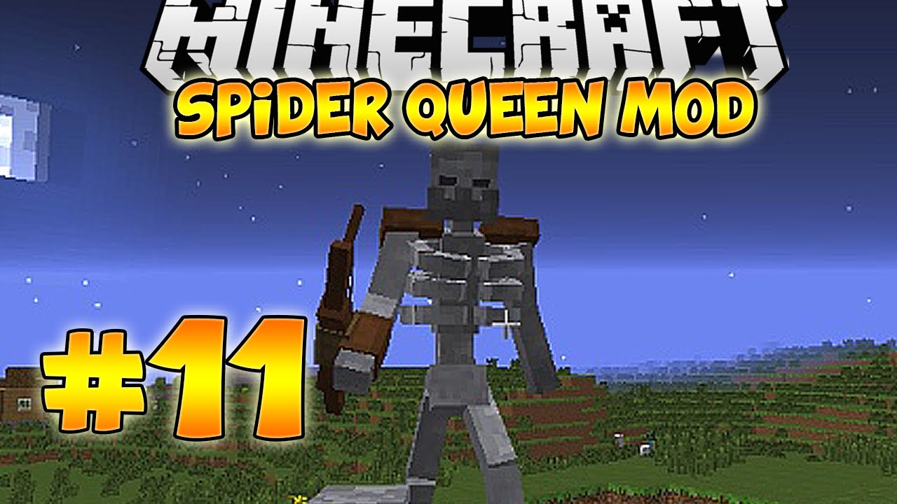 Minecraft Spider Queen Mod Let's Play Modded Survival - Eps.11 - "An ...