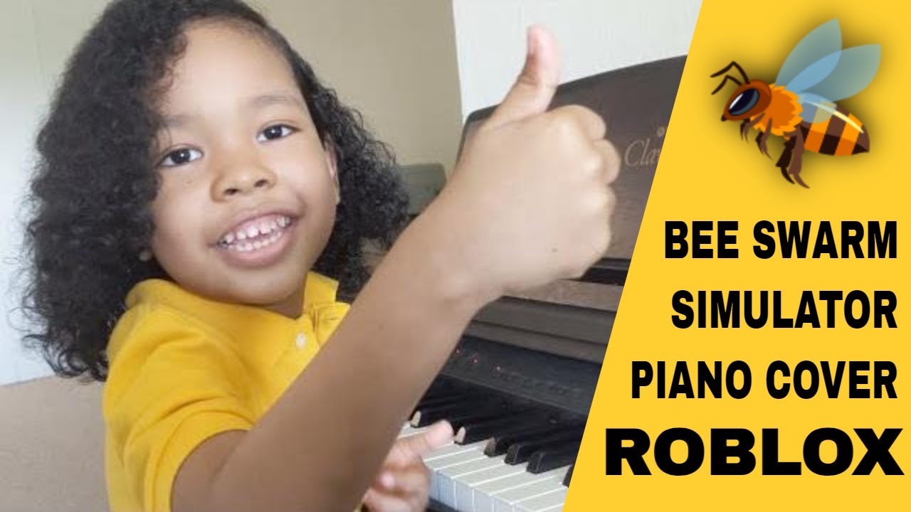 Roblox Tunnel Bear Bee Swarm Simulator Song - Crawler Piano Cover - YouTube