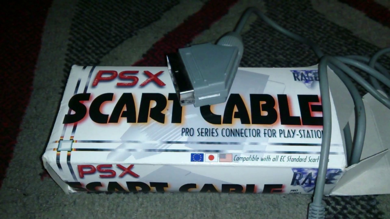 Nostalgamer Unboxing PSX Scart Cable Pro Series Connector For ...