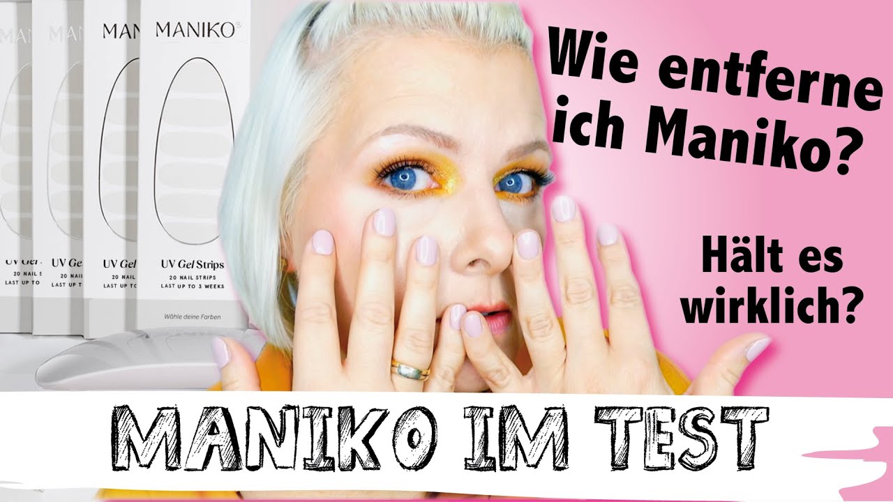 EHRLICHE MANIKO Review! 💅🏻 MANIKO im Livetest - YouTube