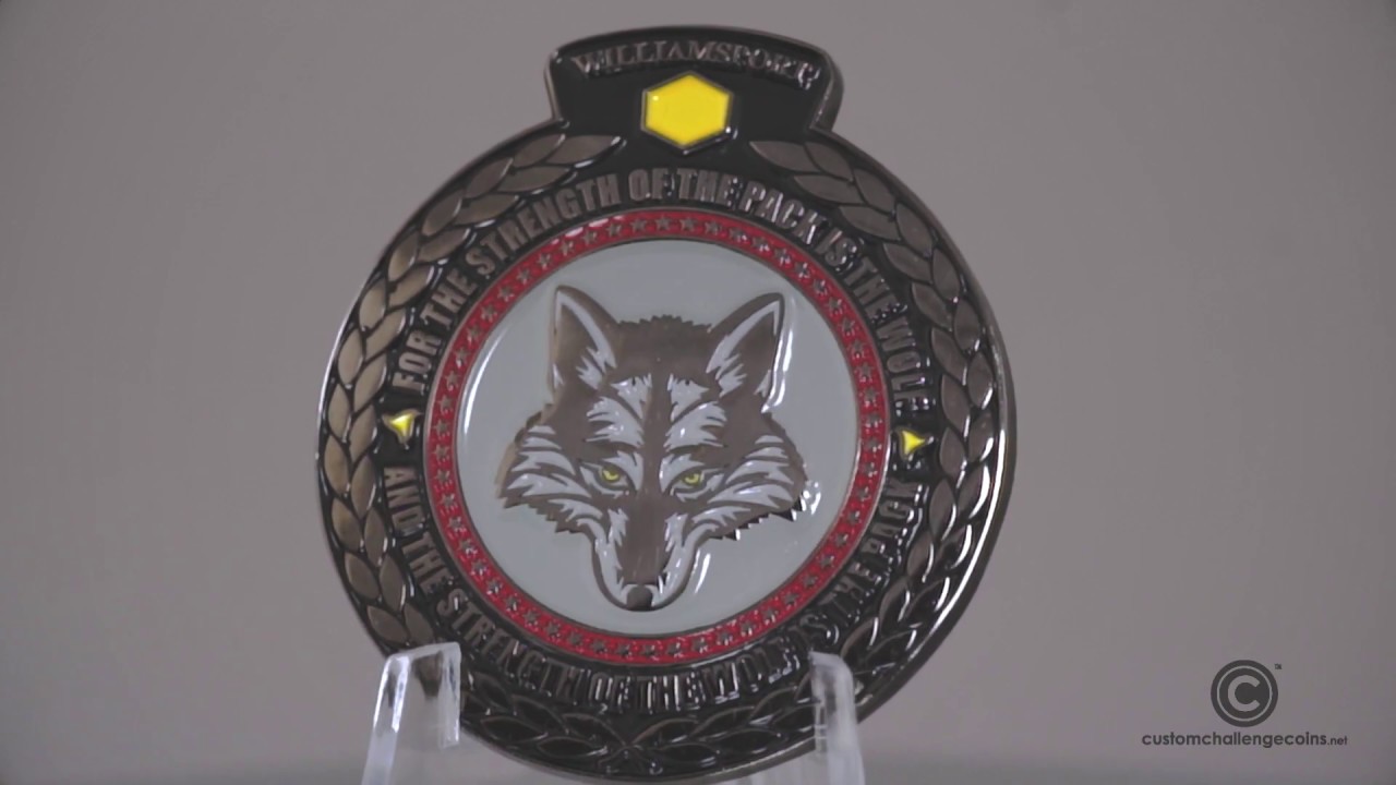 Custom Challenge Coins - Army National Guard Recruiting - YouTube