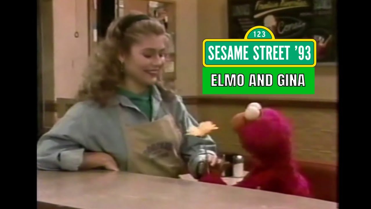 Sesame Street '93: Elmo And Gina - YouTube