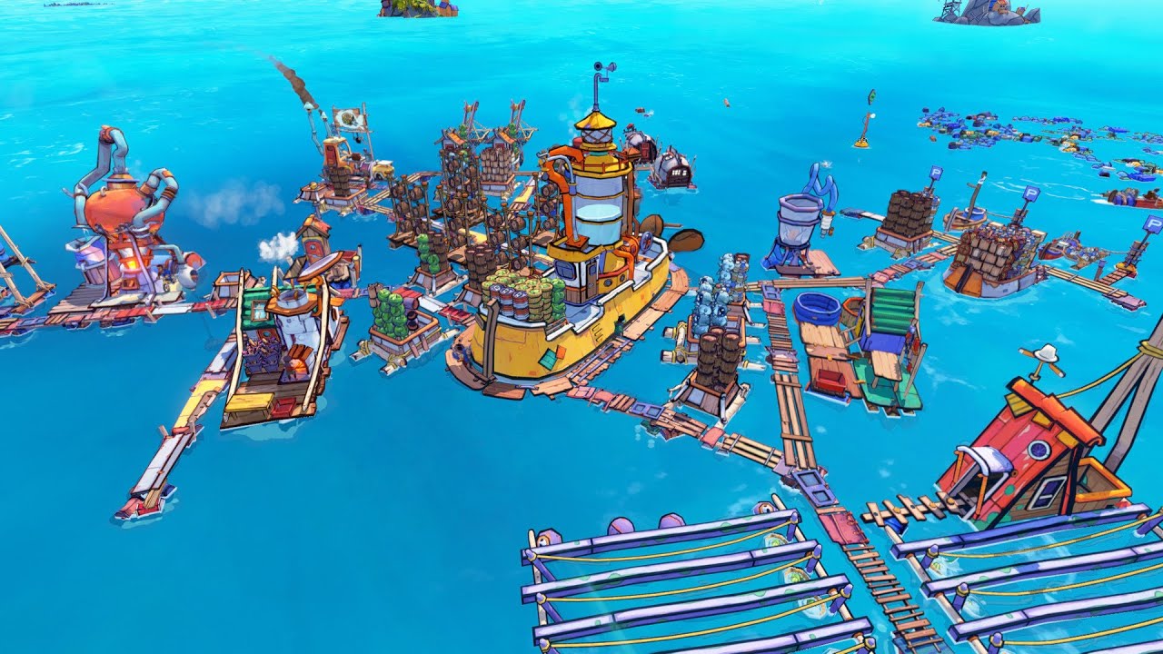 Flotsam | Ep. 5 | Building New Floating City in Flooded Apocalypse ...