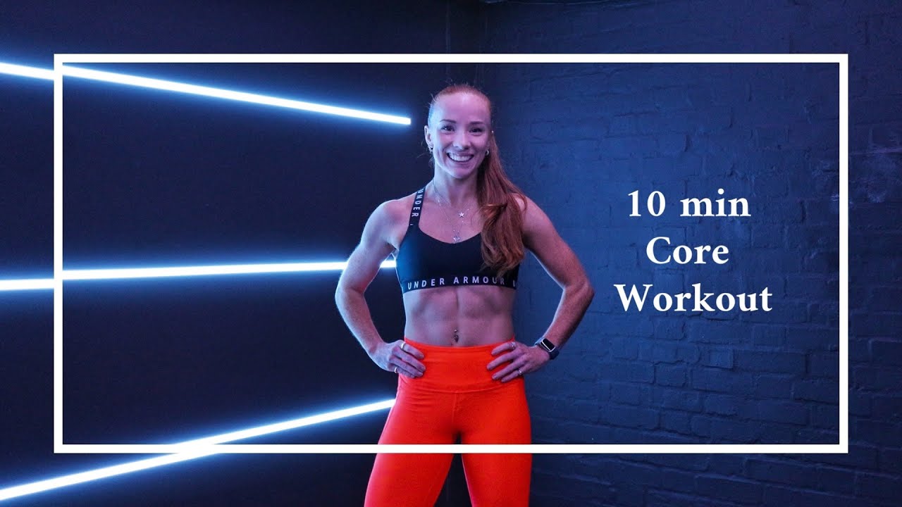 10 minutes Core Abs Burn with Gede Foster - YouTube