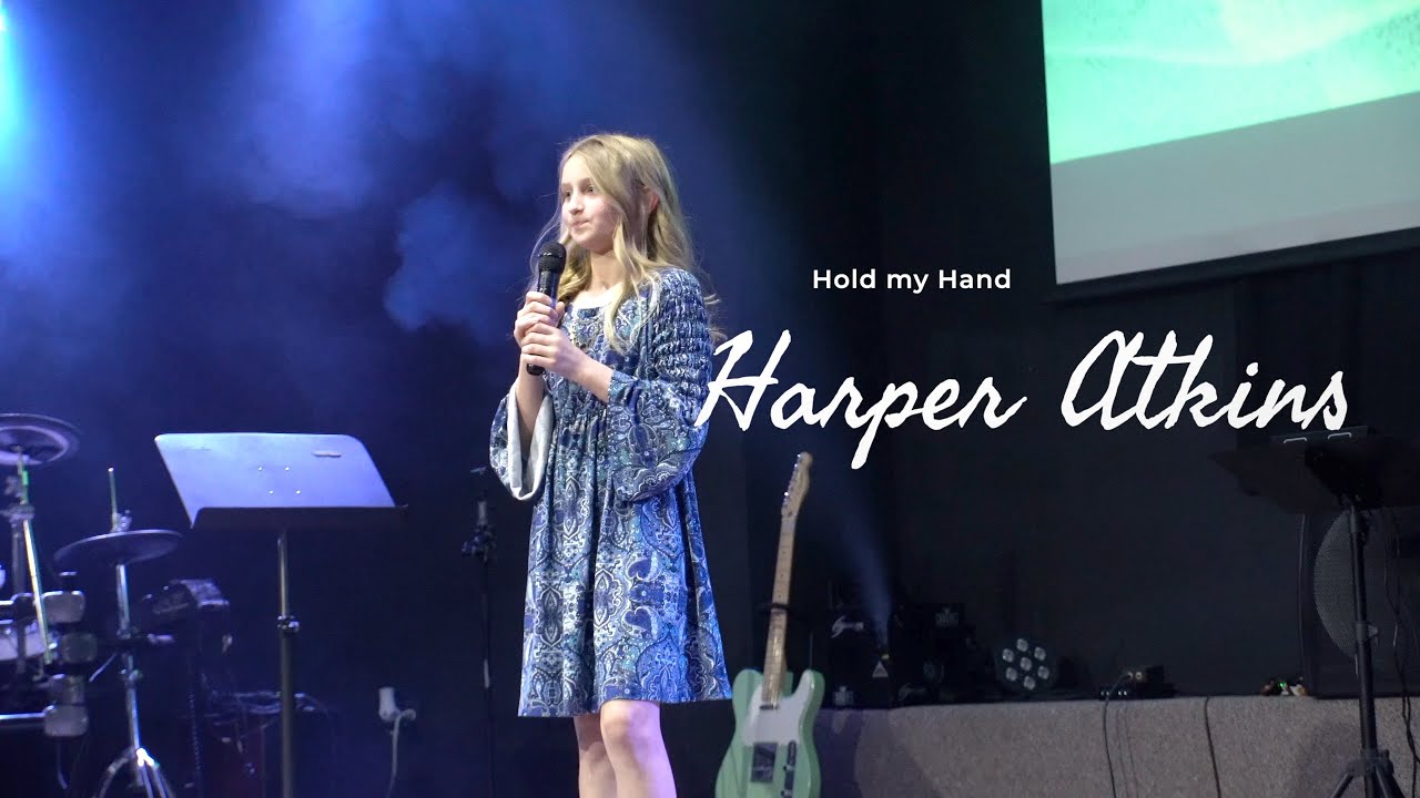 Harper Atkins singing Lady Gaga "Hold my hand" 2023 - YouTube