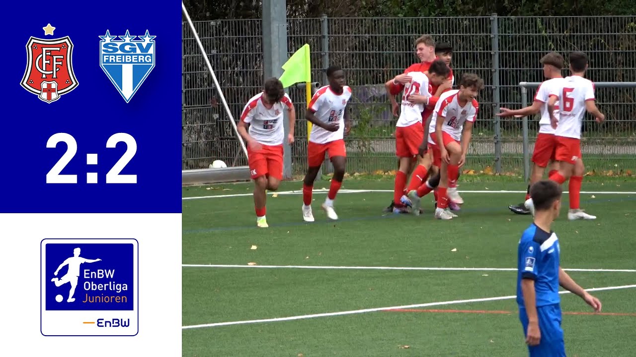 EnBW-Oberliga - C-Junioren: Freiburger FC - SGV Freiberg Fußball - YouTube