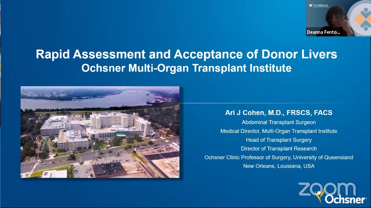 Virtual Town Hall: Use of Marginal Organs and Decreased Cold Time - YouTube
