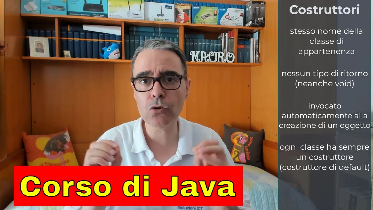 CORSO JAVA | Costruttori - YouTube