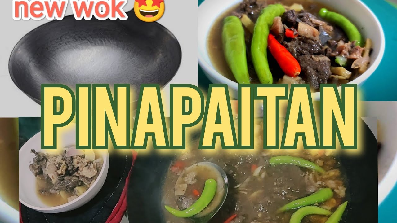 How to cook pinapaitan(pinapaitan recipe)new wok 🤩🤩🤩🍳 - YouTube