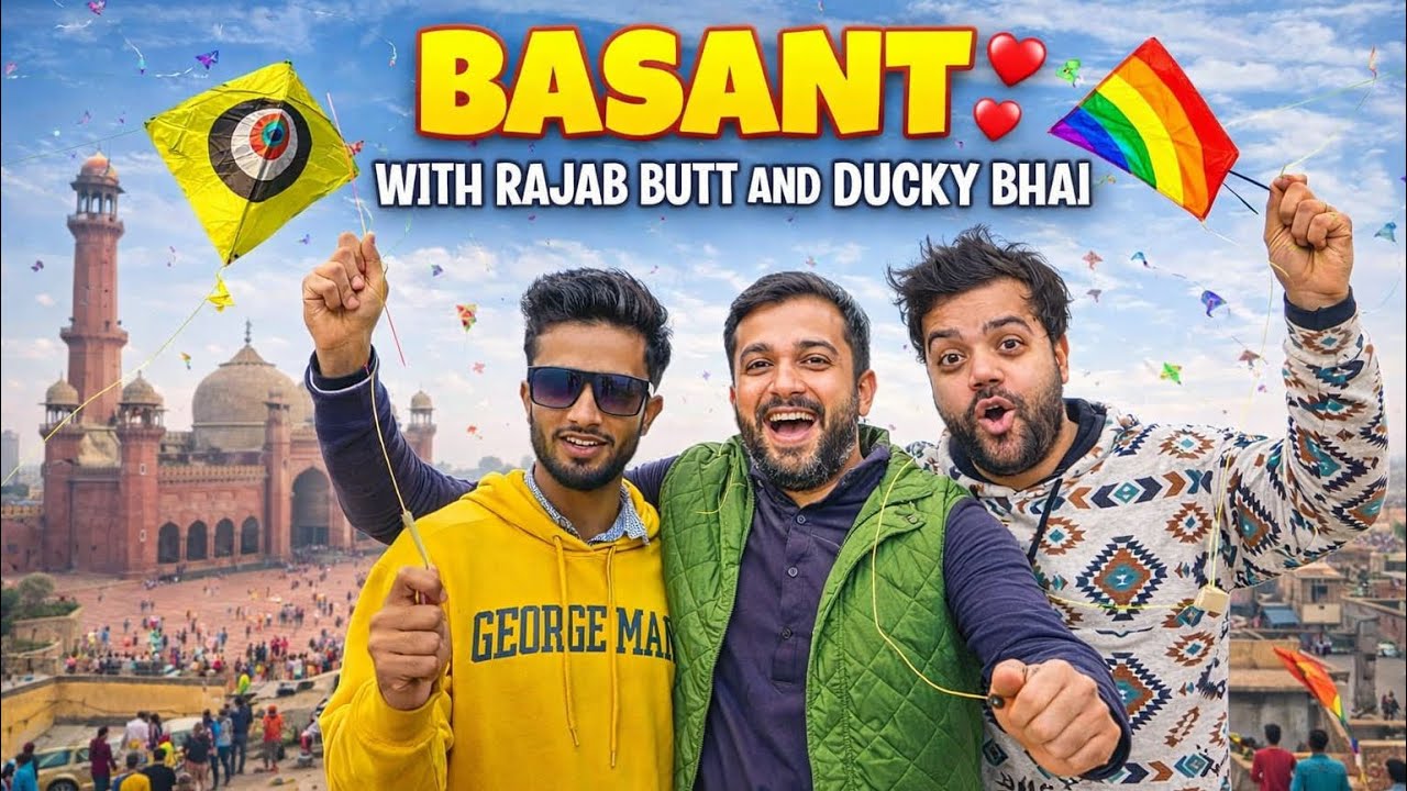 Basant With Rajab Butt And Ducky Bhai | What Is Basant | History Of ...