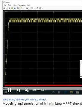 Modeling and simulation of hill climbing MPPT algorithm for ...