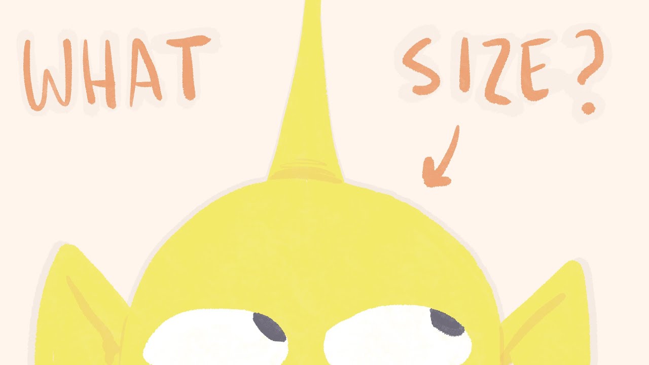 What Size Are Pikmin Supposed to Be? - YouTube