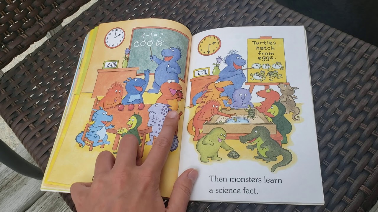 Monster Math School Time - YouTube