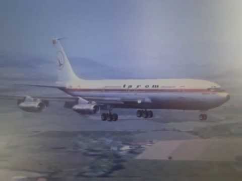 Boeing 707 Tarom YR-ABA - YouTube