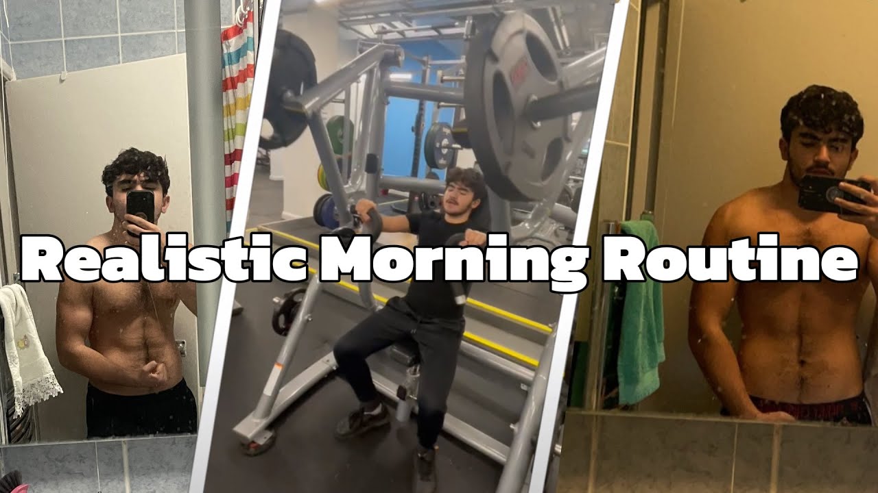 A Realistic Morning Routine You Can Try - YouTube