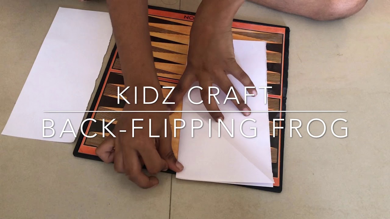 Back Flipping Frog - YouTube