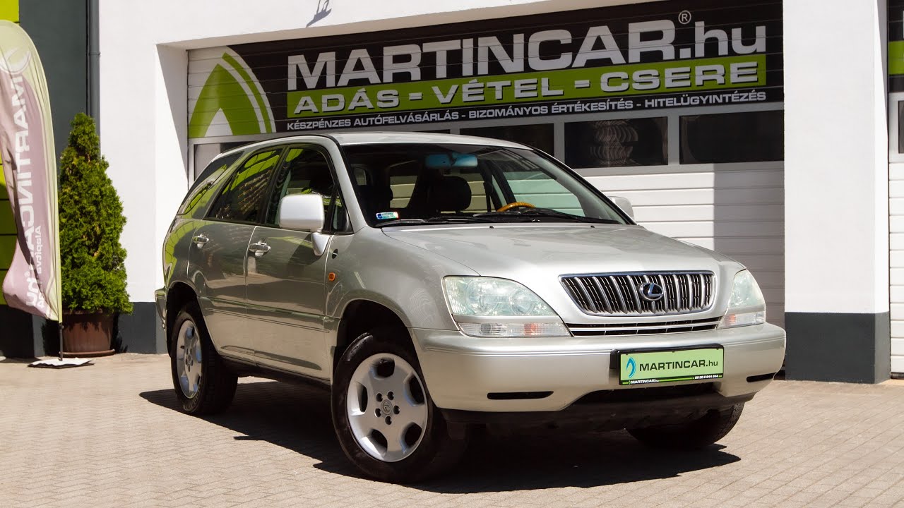 LEXUS RX 300 (Automata) Nagyon Ritka MAXIMUM ÁLLAPOT +FULL Szervíz ...
