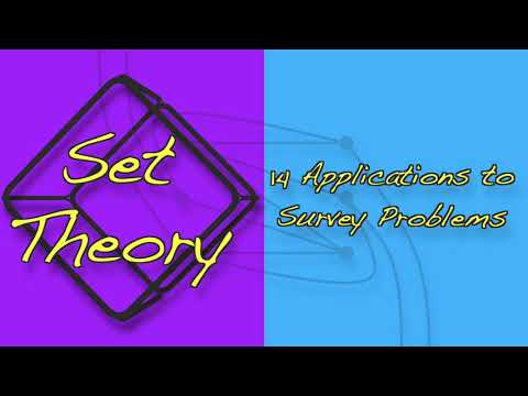 Set Theory 14 | Applying Set Theory to Survey Problems Pt. 1 - YouTube
