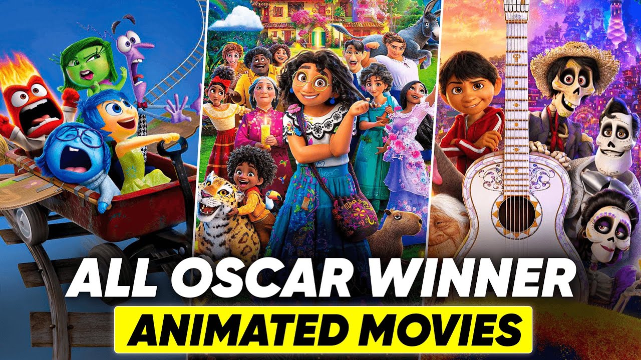 Top 22 Oscar Winner Animated Movies in Hindi | Part 1 | 2001-2023 Oscar ...