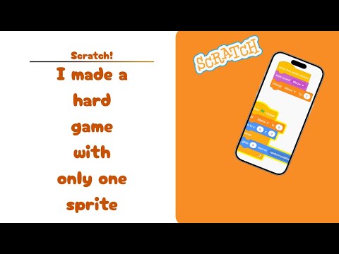 I made my own scratch game with only one sprite - YouTube