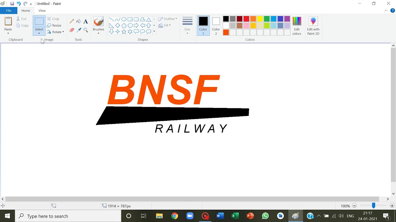 Draw BNSF Railway logo easily. - YouTube