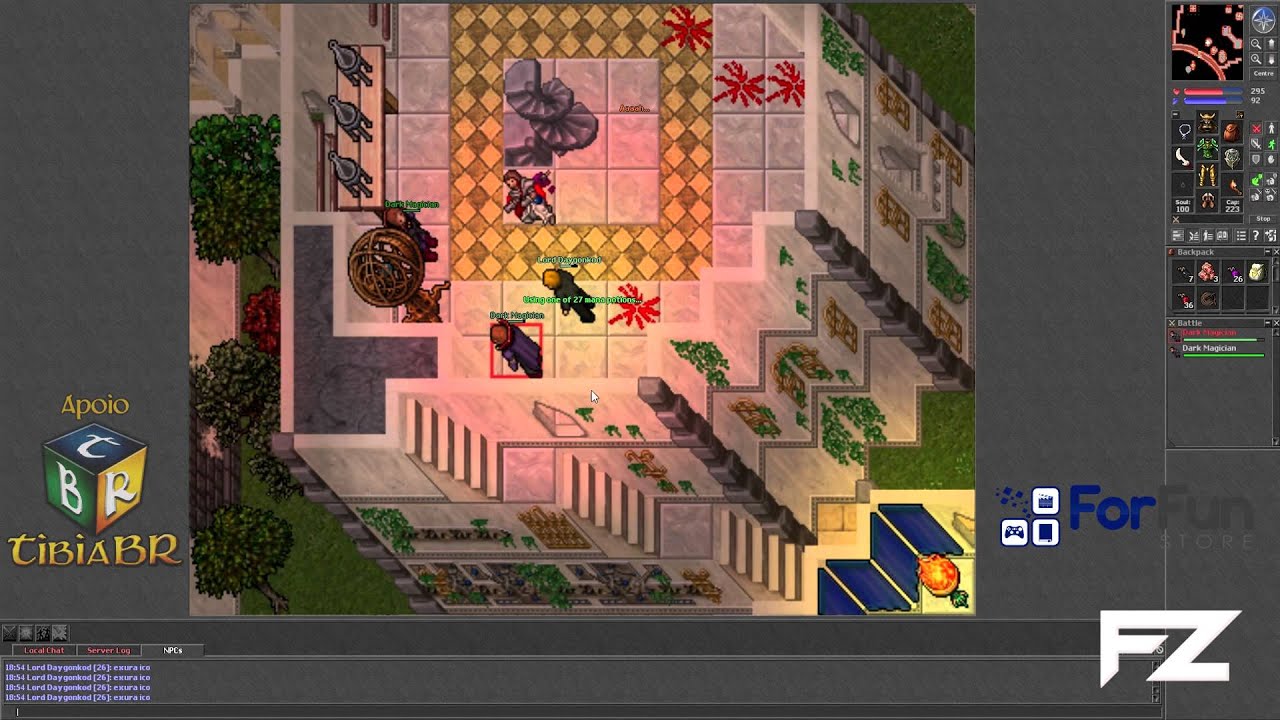 Tibia, Projeto kina 3 - YouTube