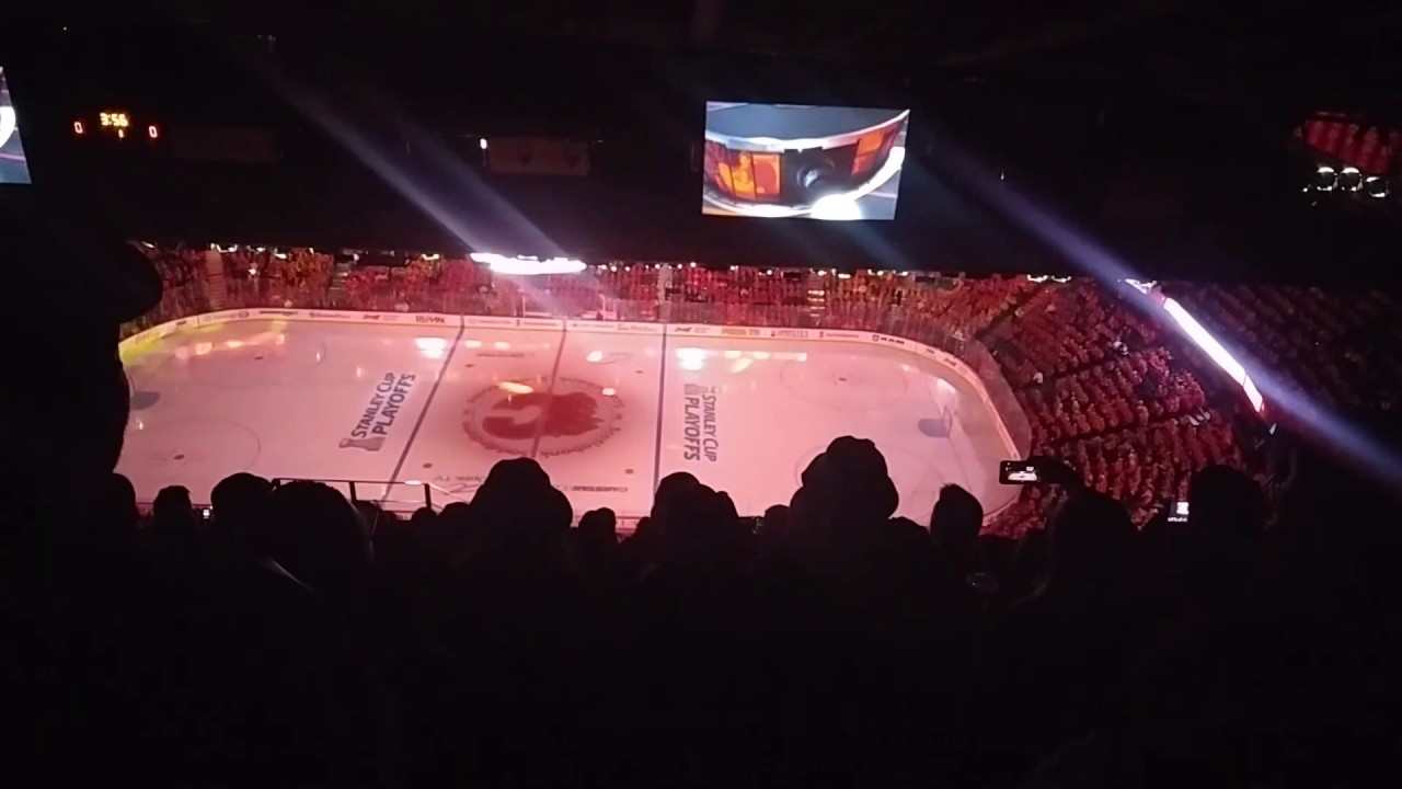 Game 4 Pregame Intro - Calgary Flames VS Anaheim Ducks - YouTube