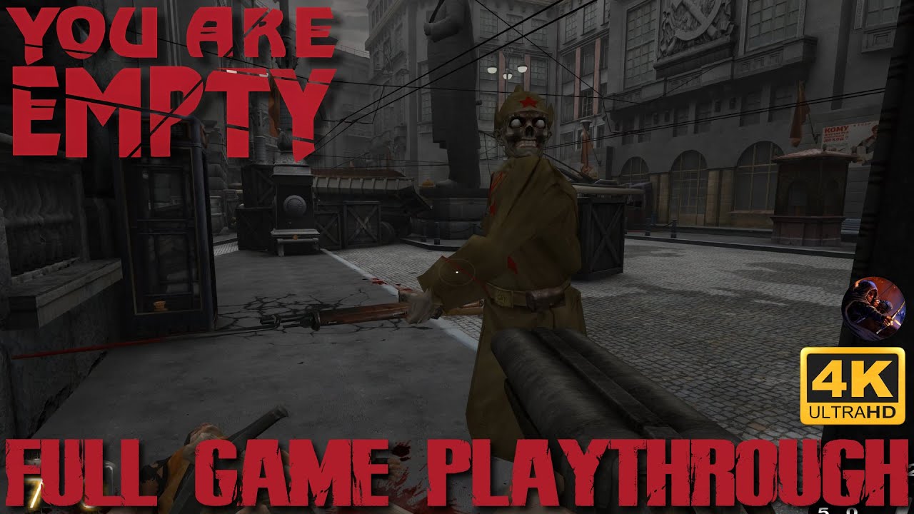 You Are EMPTY (2006) full playthrough longplay 4K & 4x AI upscale ...