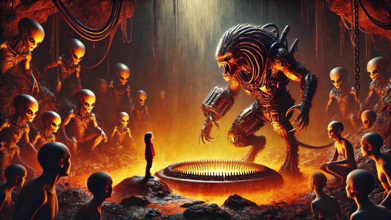 When the Little Human Girl was Thrown to Feed the Alien Execution Beast, this happened... HFY ...