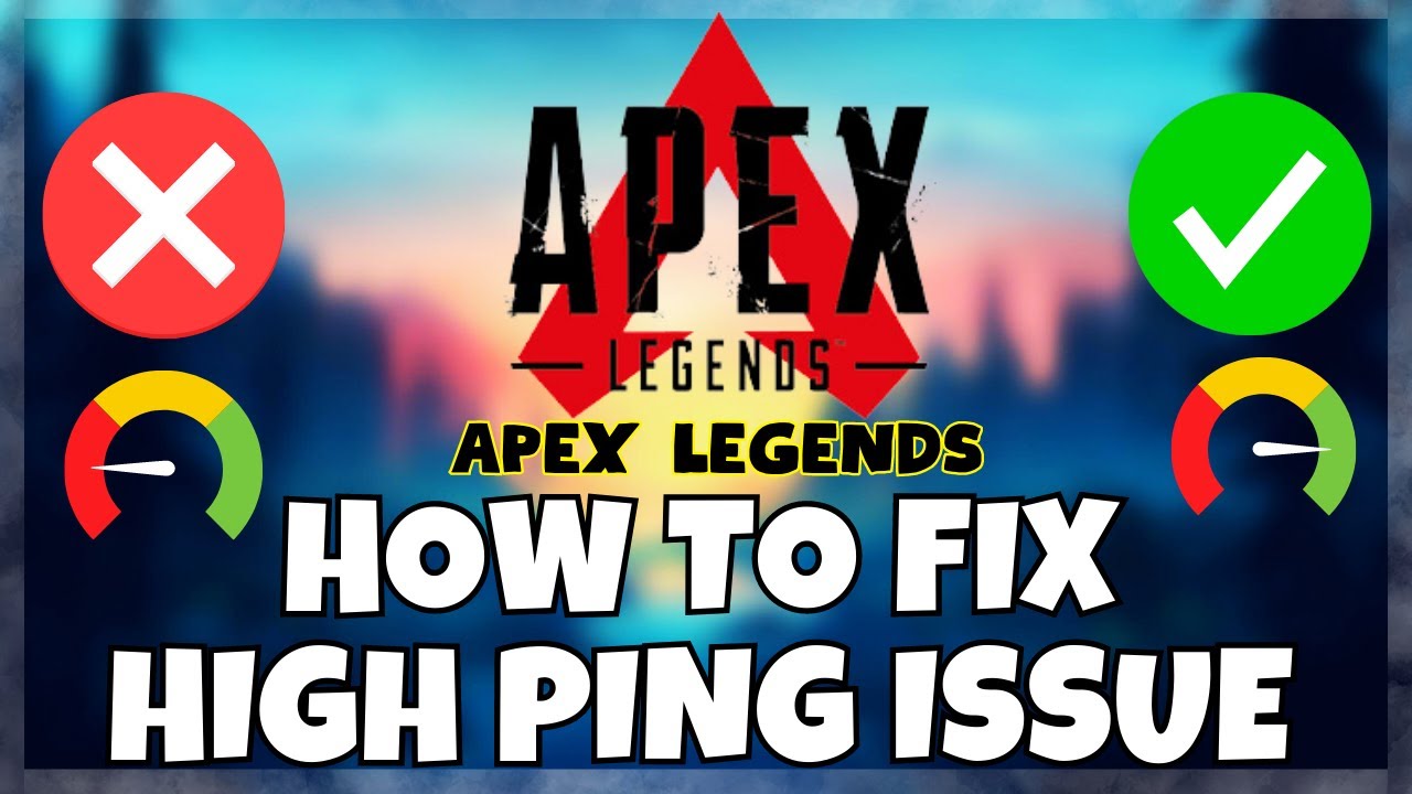 Apex Legends – How to Fix High Ping Issue (2023) Working - YouTube