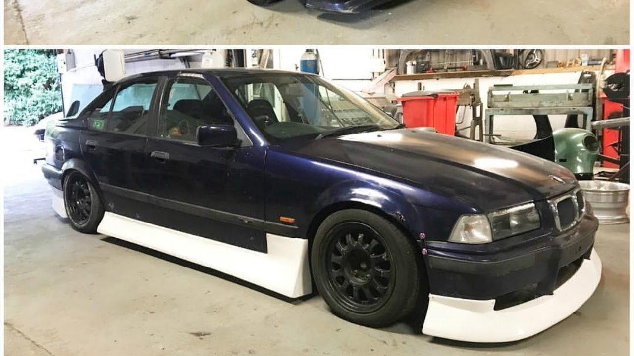 BMW E36 kit Version 1 // HMSport - YouTube