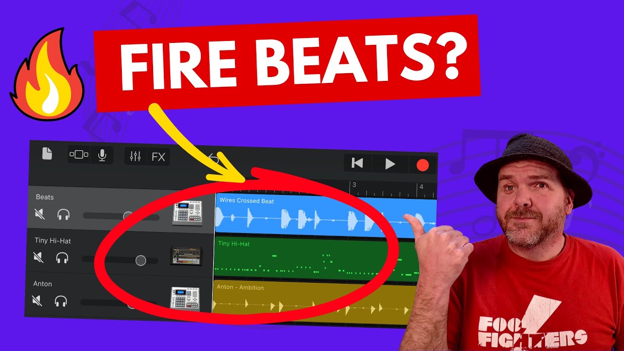 Apple Loops | EASY DRUMS in GarageBand iOS (iPad/iPhone) - YouTube