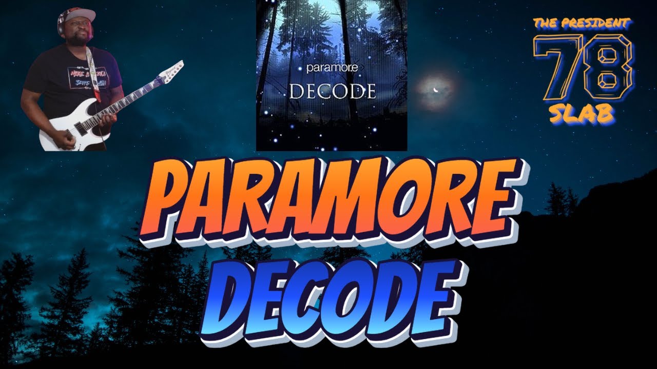 Paramore- Decode | Guitar Cover - YouTube