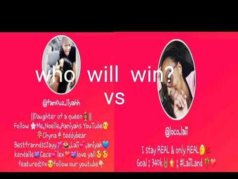 BUCK OR DIE FAM0UZ.LIYAHH VS LOCO.LAII MUSICAL.LY BUCK BATTL - YouTube