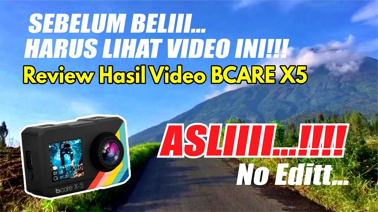 ACTION CAM MURAH UNTUK PEMULA..BCARE X5!!! - YouTube