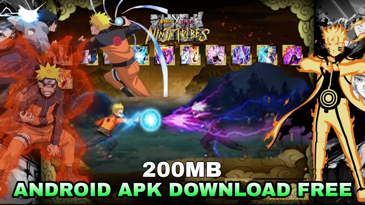 NxB Ninja Tribes Mugen new version 2022 (200MB) Android APK Download ...