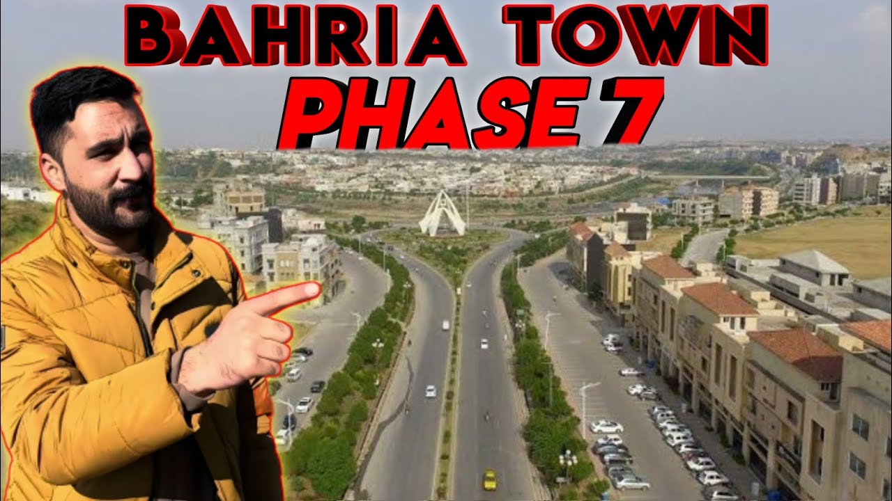 Bahria Town Phase 7 View || Hamza Naseer - YouTube