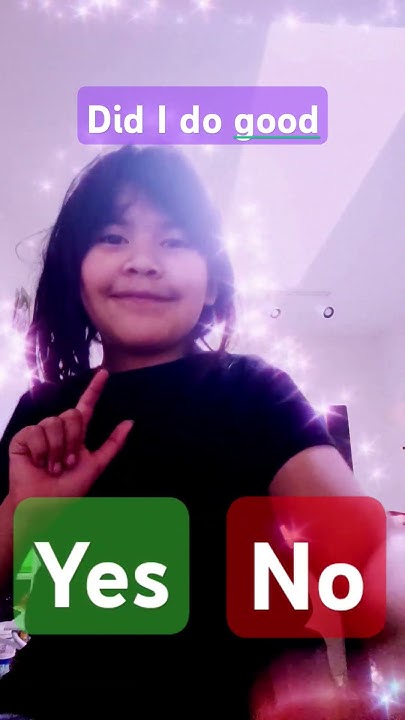 did i do good yes no - YouTube