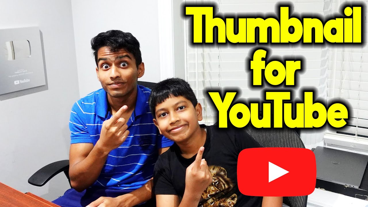HOW TO CREATE THUMBNAIL **FREE** | VelBros Tech - YouTube
