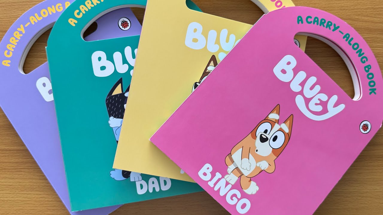 Bluey Book Collection - Carry-Along Read Aloud Bluey and Bingo Books ...
