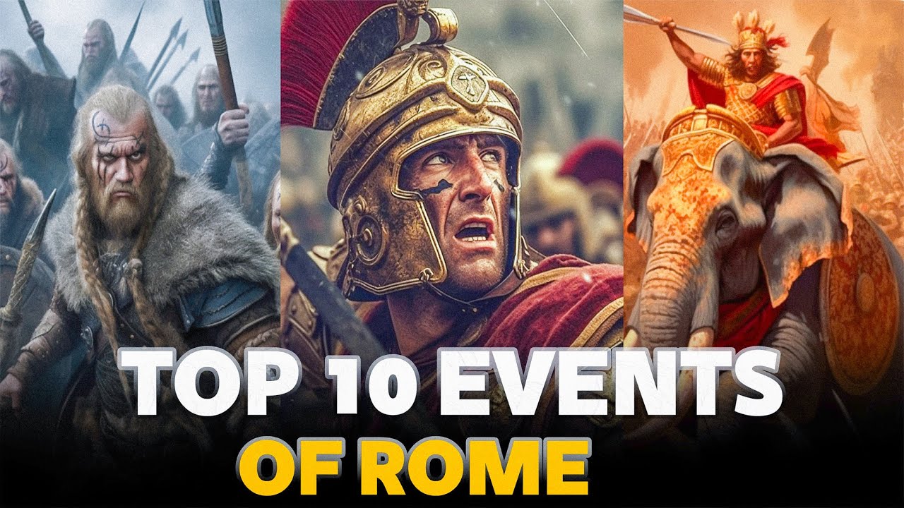 Top 10 Significant Historical Events of Ancient Rome - YouTube