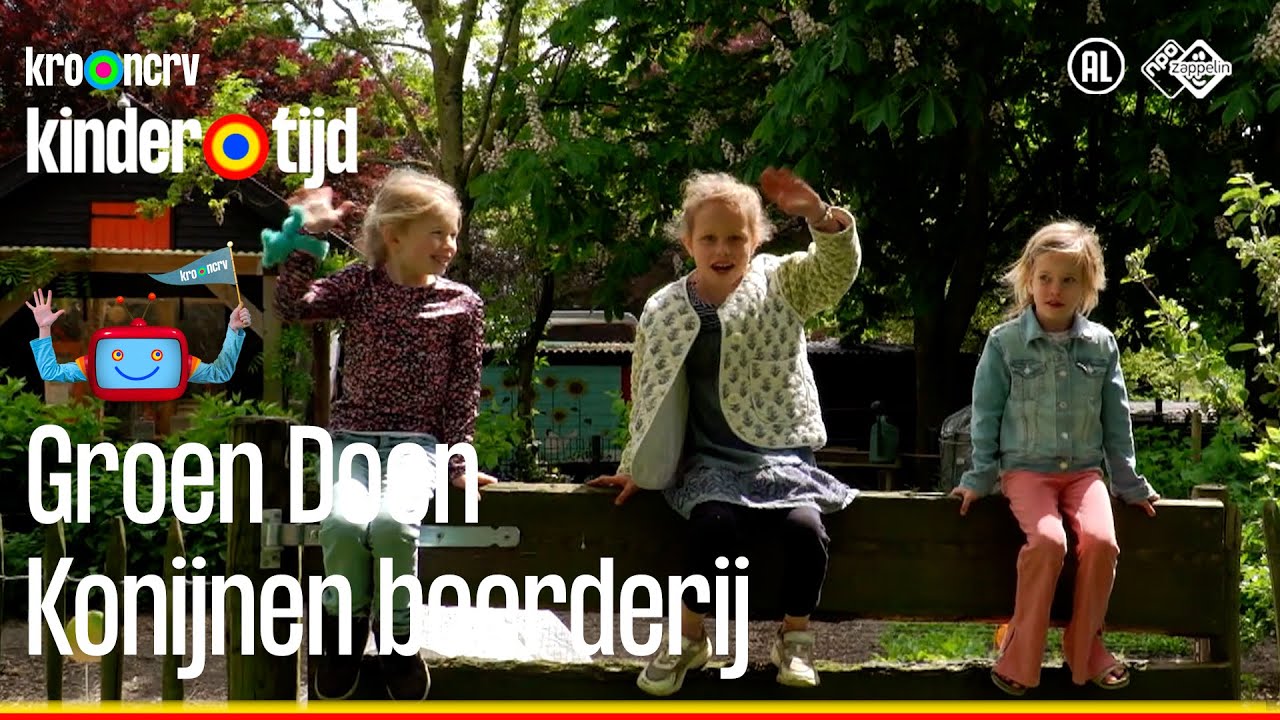 Helpen op een konijnenboerderij | Groen Doen | Kindertijd KRO-NCRV ...