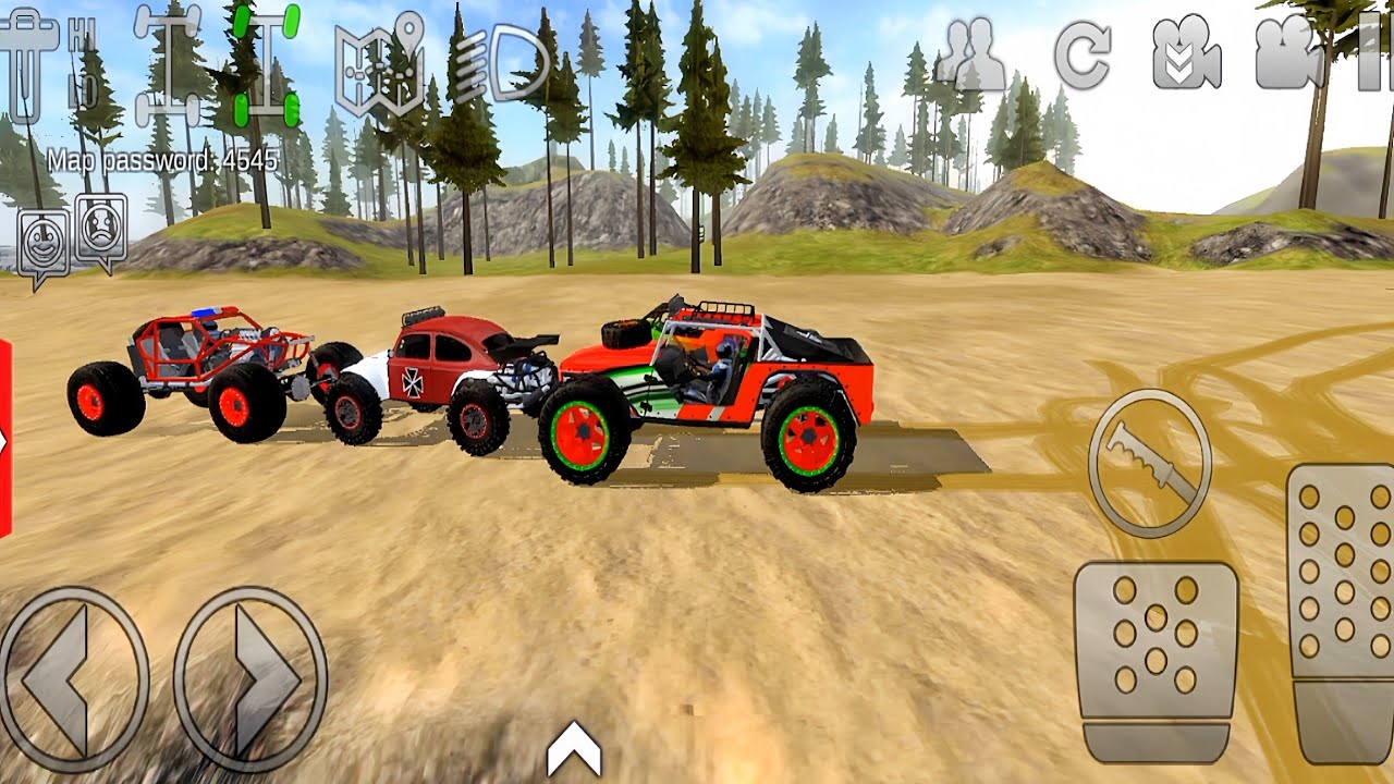 Like A Rail Line 5 Player Car Racing Mobile Gameplay Video - Offroad ...